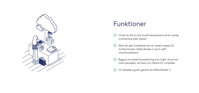 Zettle (iZettle) fördelar och tips innan du väljer kassasystem